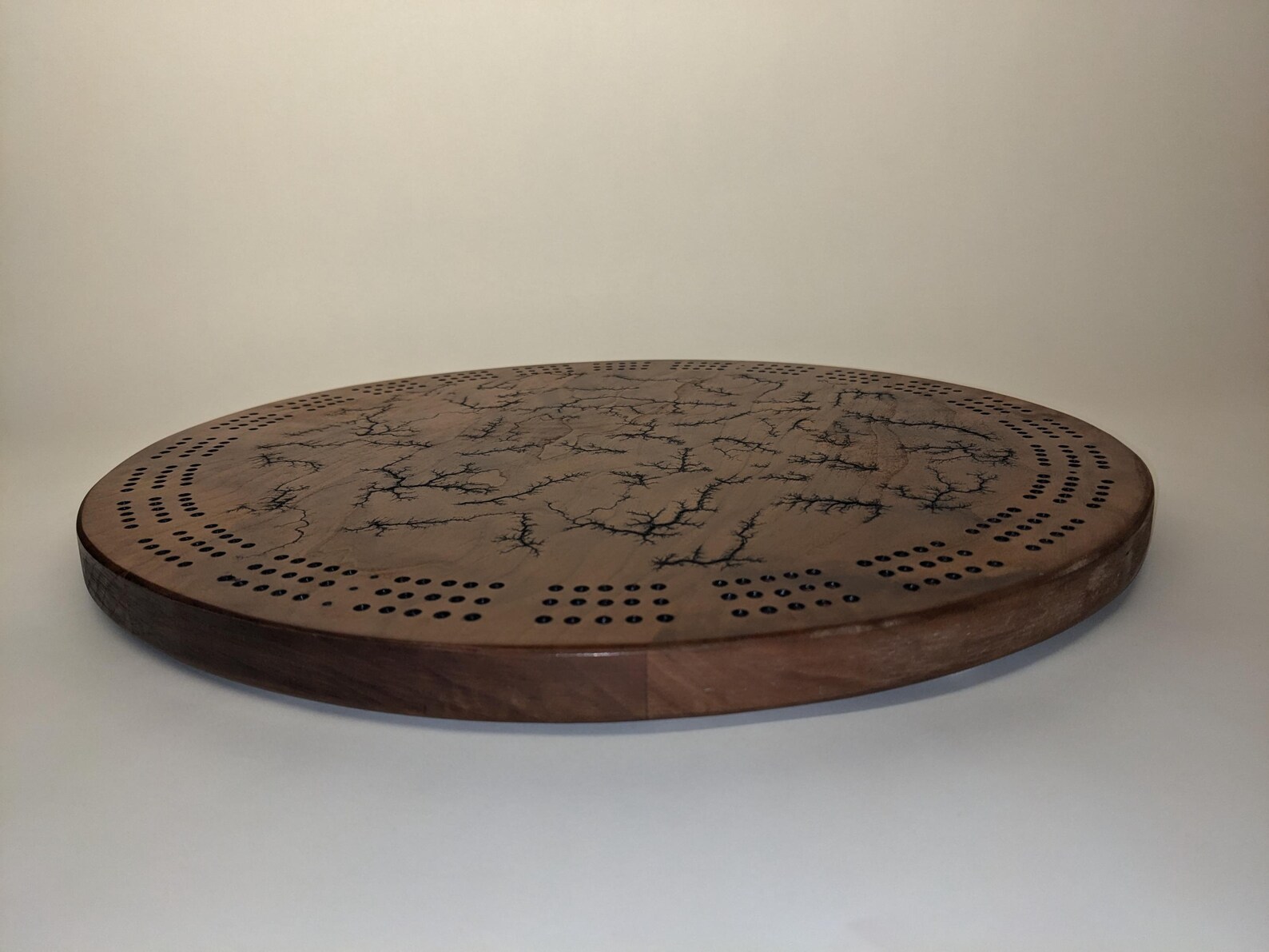 Handmade Cribbage Board Made of Cherry - Etsy