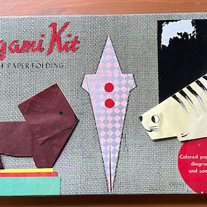Origami Circus Kit (1960) Japanese Paper-folding Charles E. Tuttle ...