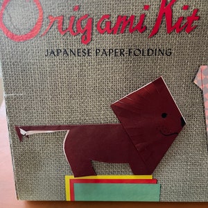 Origami Circus Kit (1960) Japanese Paper-folding Charles E. Tuttle ...