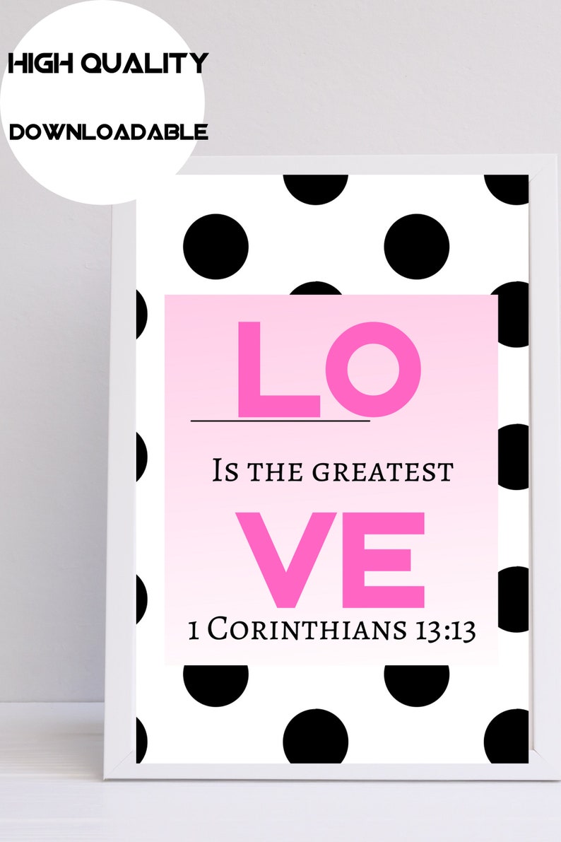 Polka Dot, Inspirational Quote, Inspirational Wall Art, Office Decor ...