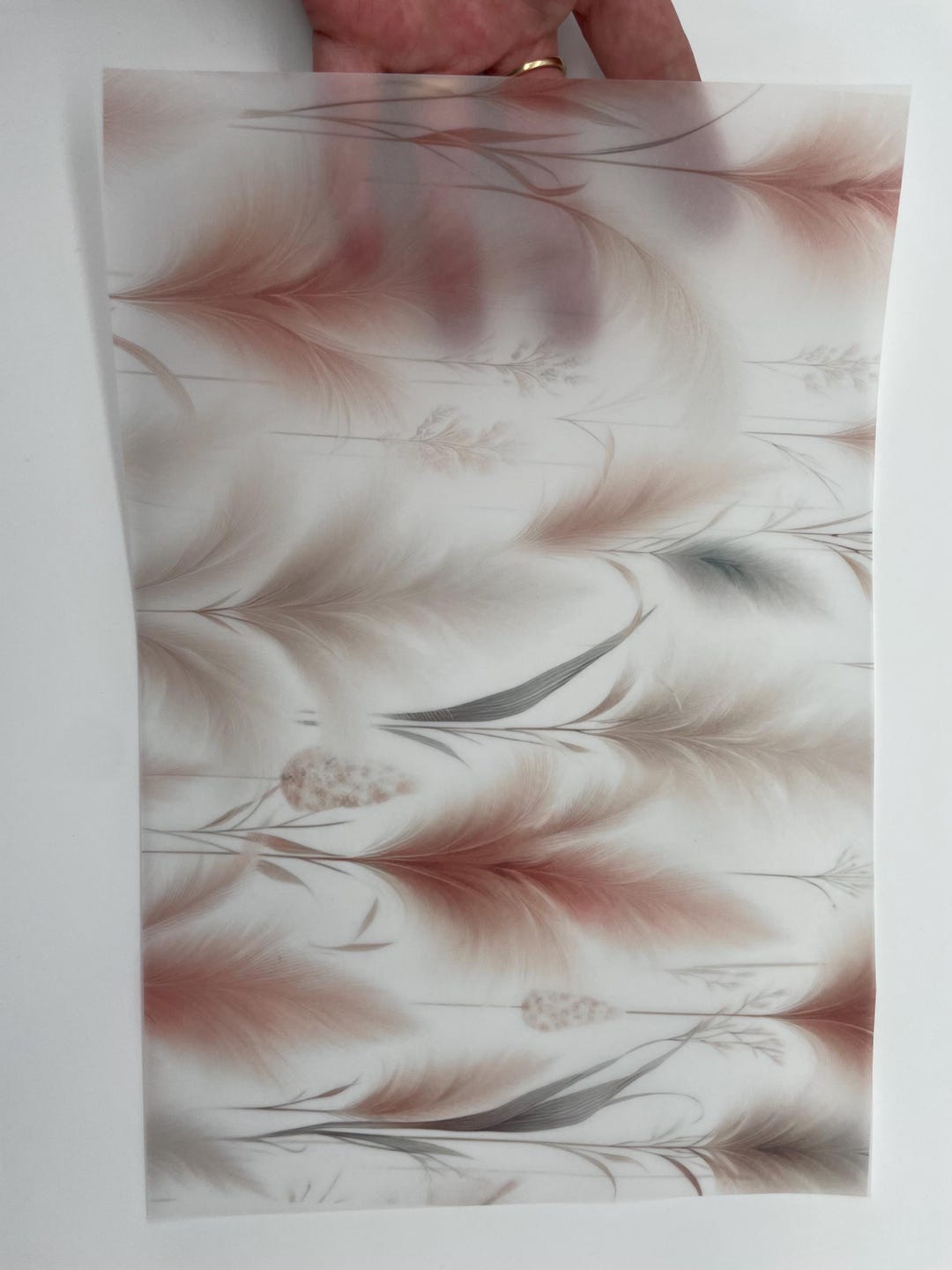 Transparent Paper Transparency Craft Paper 10 Sheets Greeting Cards ...