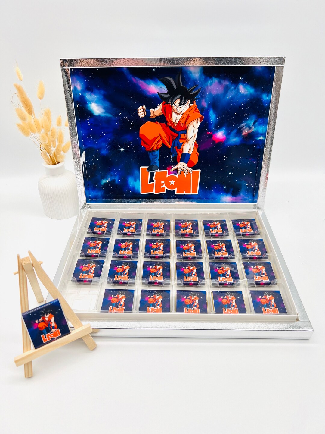 Chocolate Box Personalized Dragon Ball Z Son Goku Gift Party Favor ...