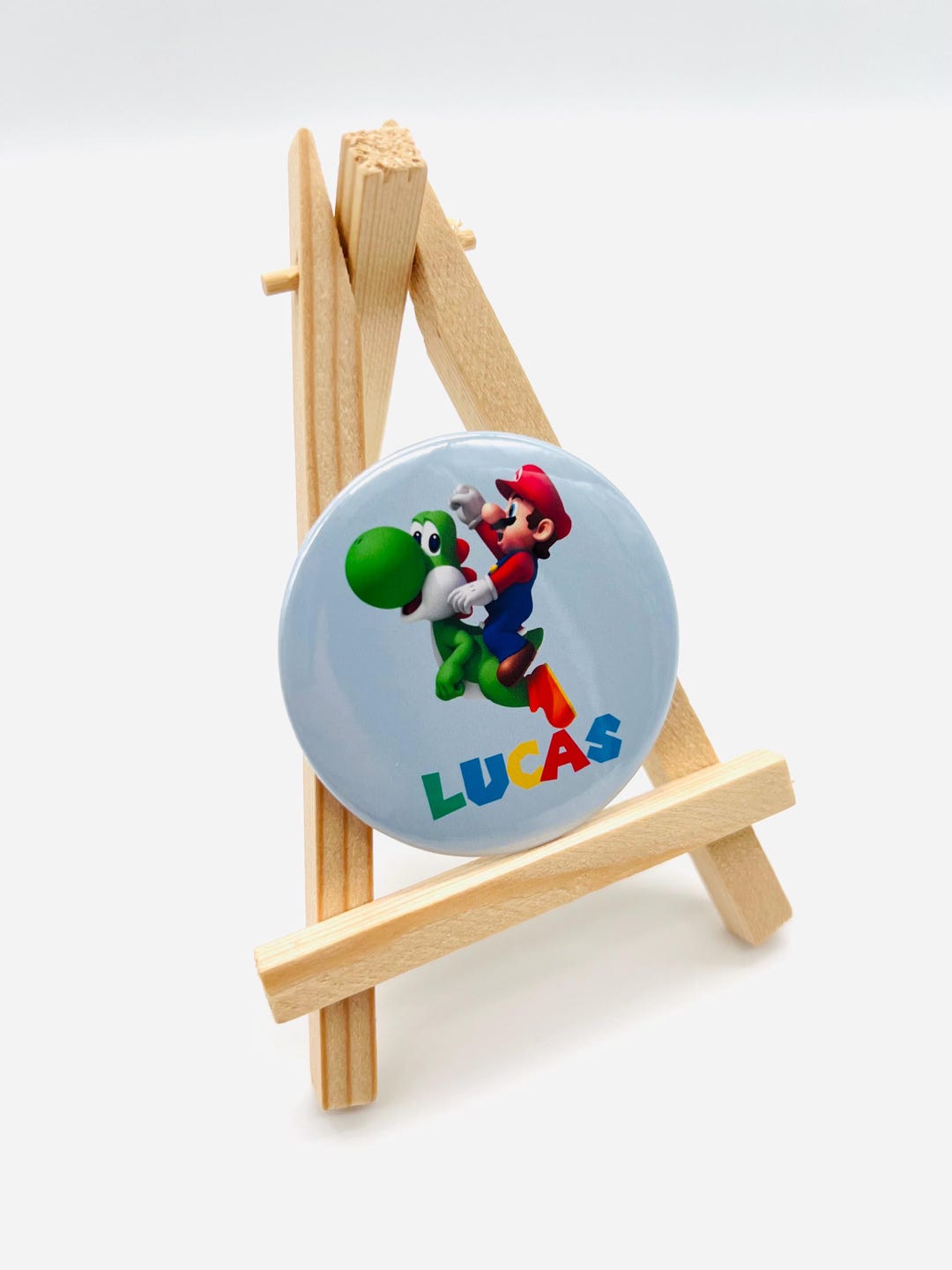 Photo Magnets/buttons Super Mario With Your Own Motifs or Photos ...