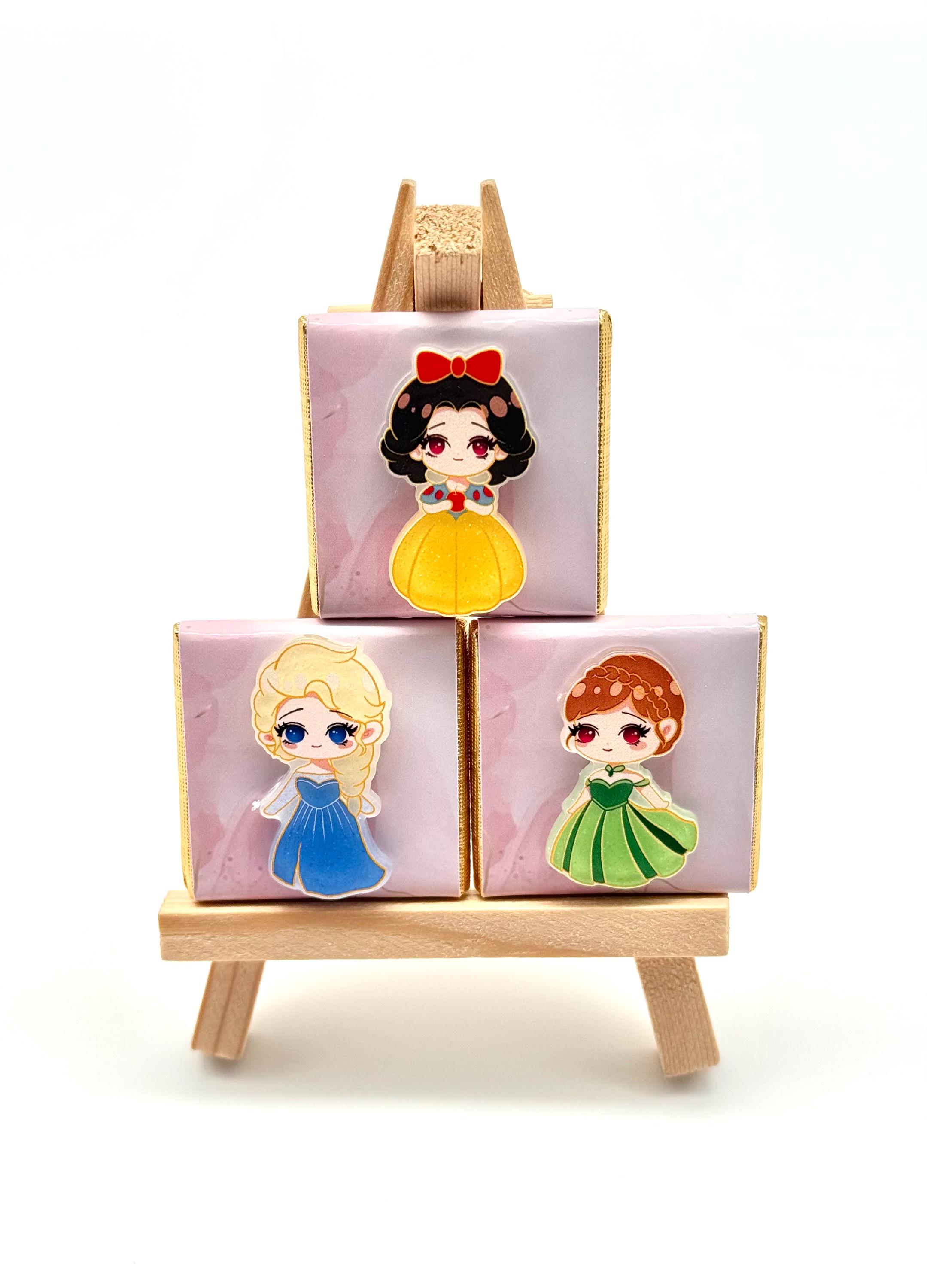 Chocolate Box Personalized Acyl Princesses Snow White, Cinderella ...