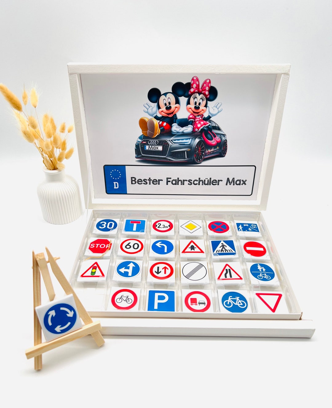 Chocolate Box Personalized Minnie Driving School Driver's License ...