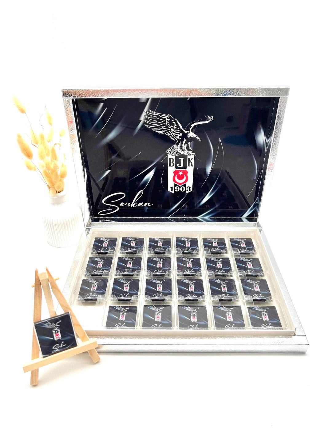Beşiktaş Istanbul Chocolate Box – Personalized – Gift – Party Favor ...