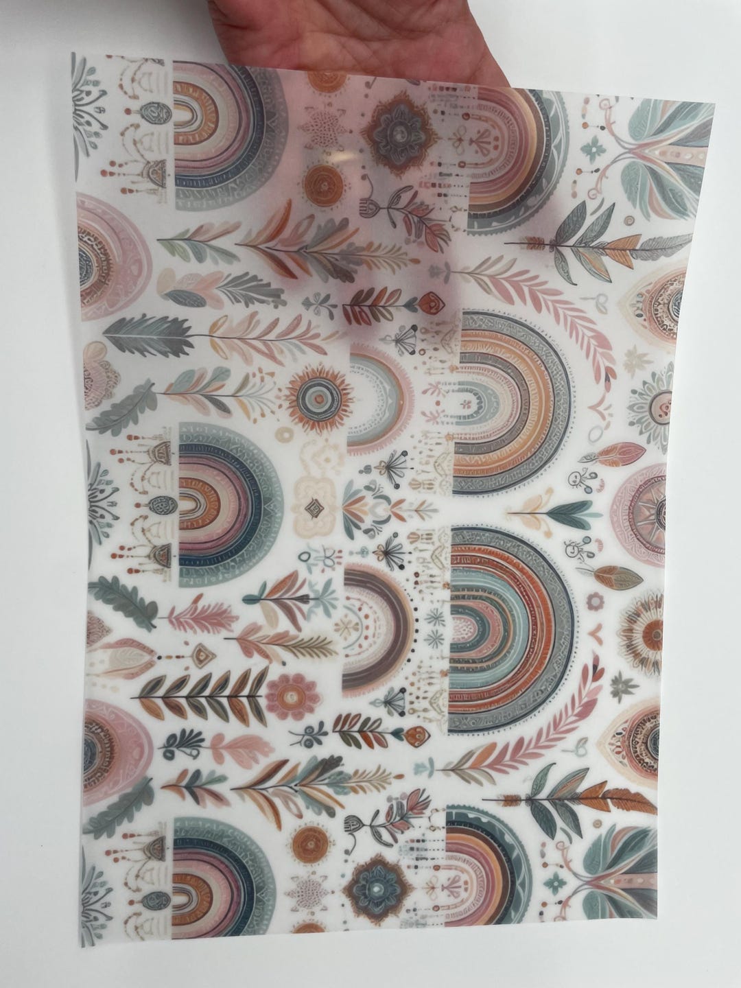 Transparent Paper Transparency Craft Paper 10 Sheets Greeting Cards ...