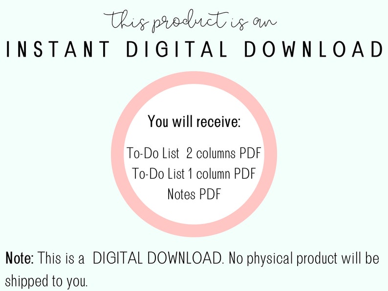 Boho Rainbow to Do List Printable | Rainbows Digital Download To-do ...