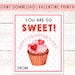 Sweet Valentine Printable | School Valentines Day Cards for Kids ...