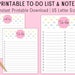 Colorful Rainbow to Do List Printable | Rainbows Digital Download To-do ...