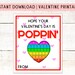 Pop It Valentine Printable | School Valentines Day Cards for Kids ...