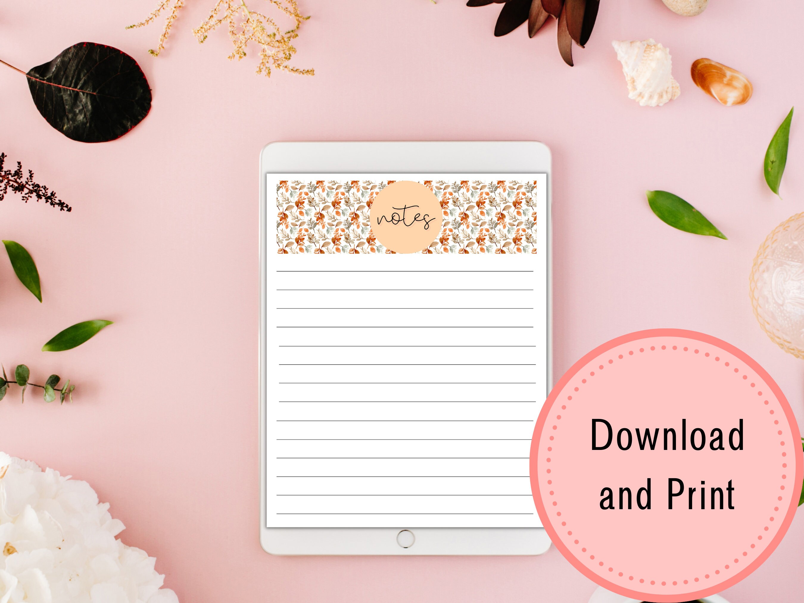 Fall to Do List Printable | Digital Download Notes PDF | Fall Leaves - Etsy