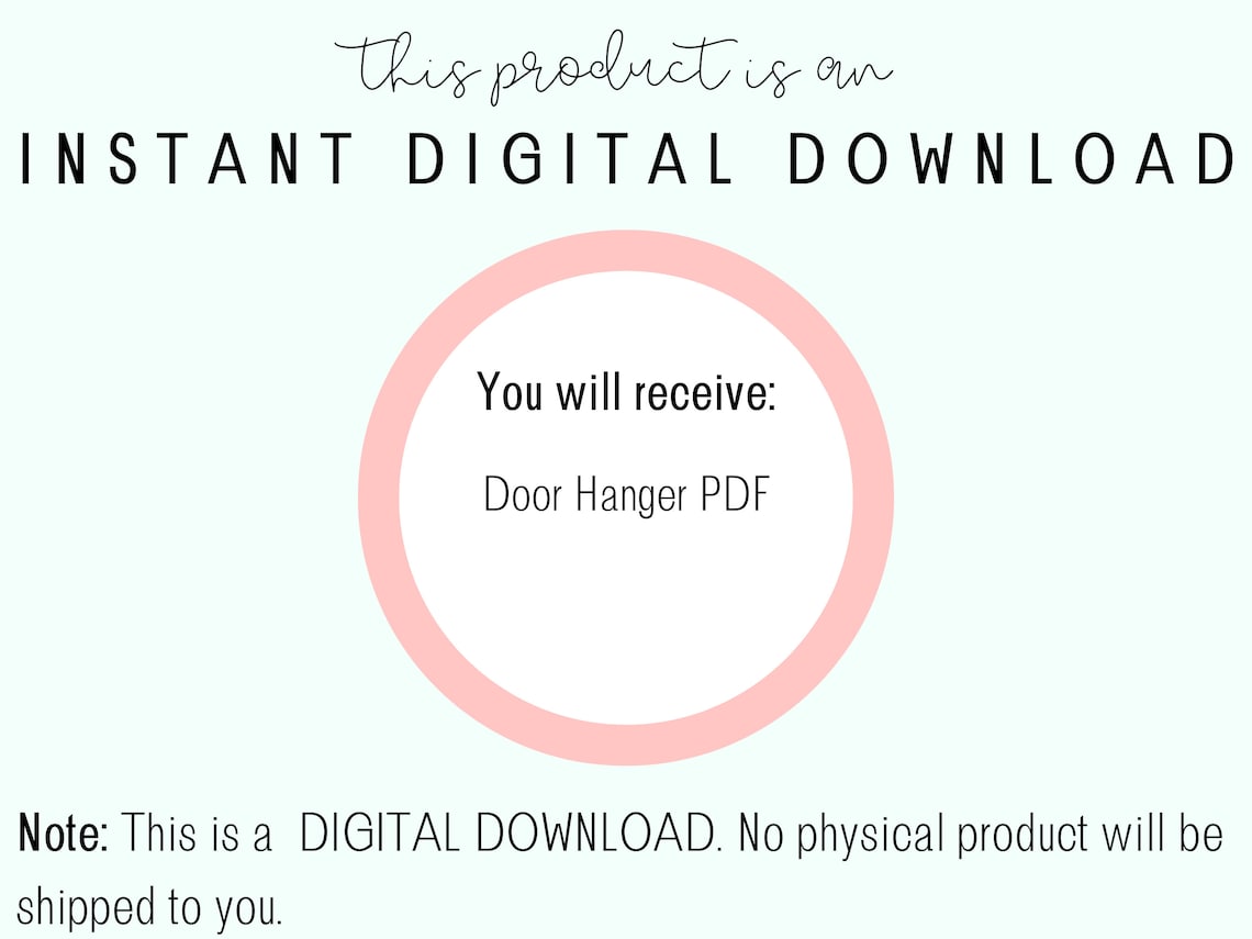 Printable Teacher Testing Do Not Disturb Door Hanger | Instant Digital ...