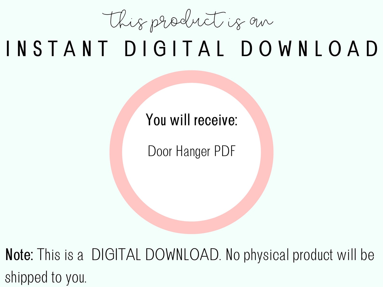 Printable Teacher Testing Do Not Disturb Door Hanger | Instant Digital ...