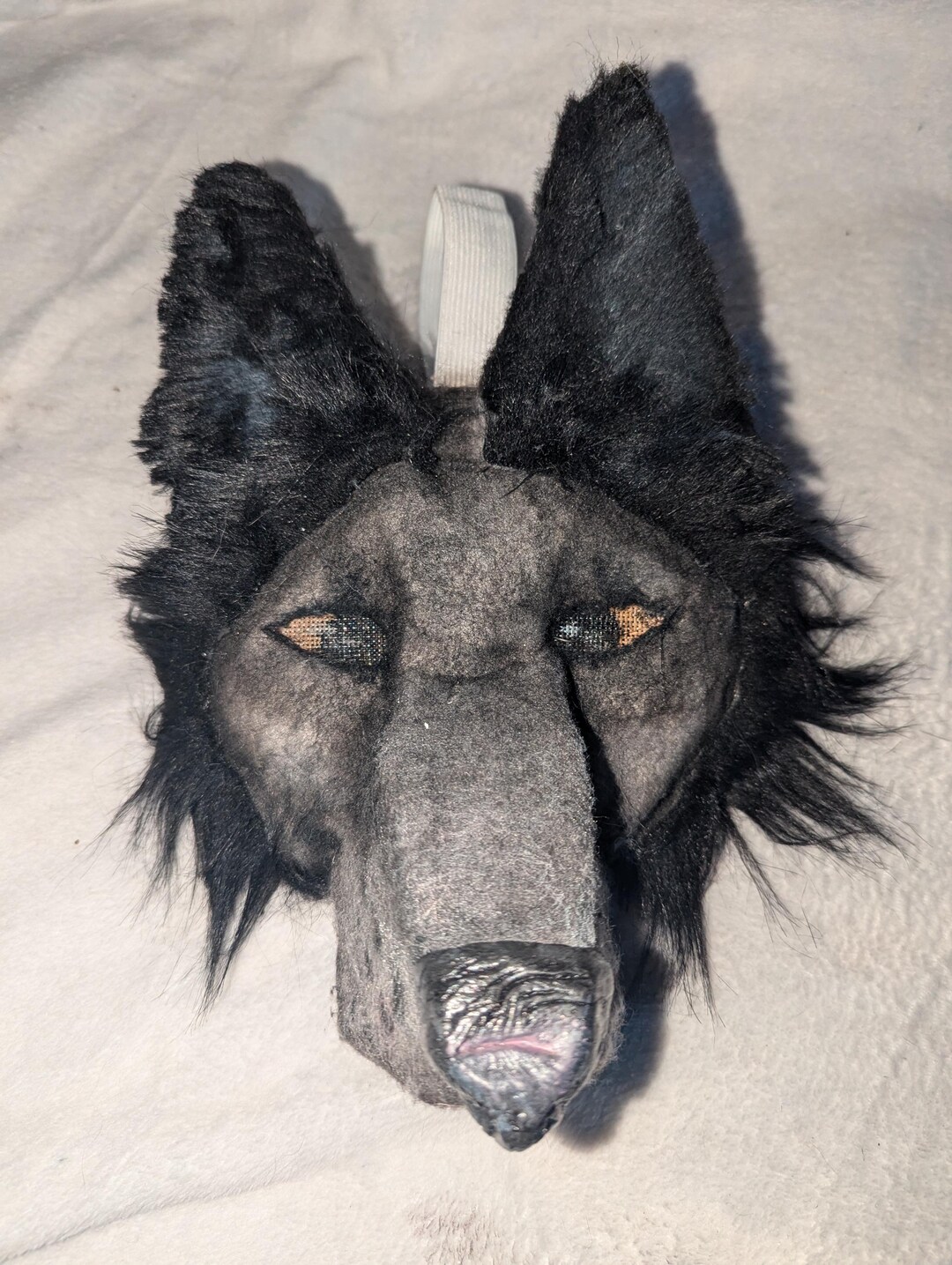 Black Wolf Animal Mask - Etsy