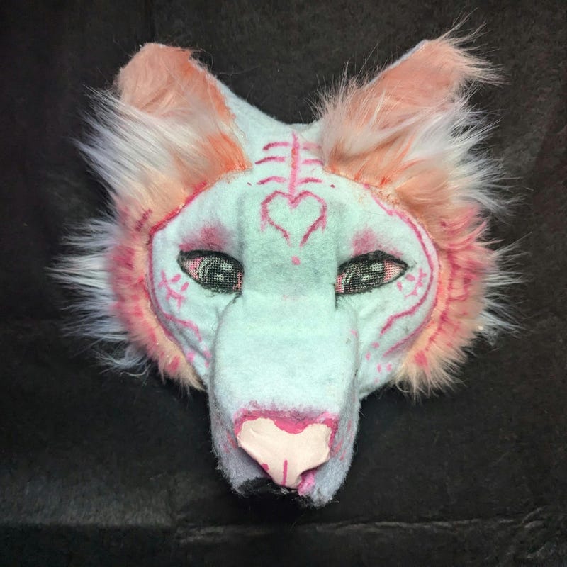 Tiger Therian Mask - Etsy