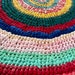 Huge RARE Vintage 60s-70s Handmade Colorful Round Rag Rug - Etsy