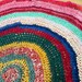 Huge RARE Vintage 60s-70s Handmade Colorful Round Rag Rug - Etsy