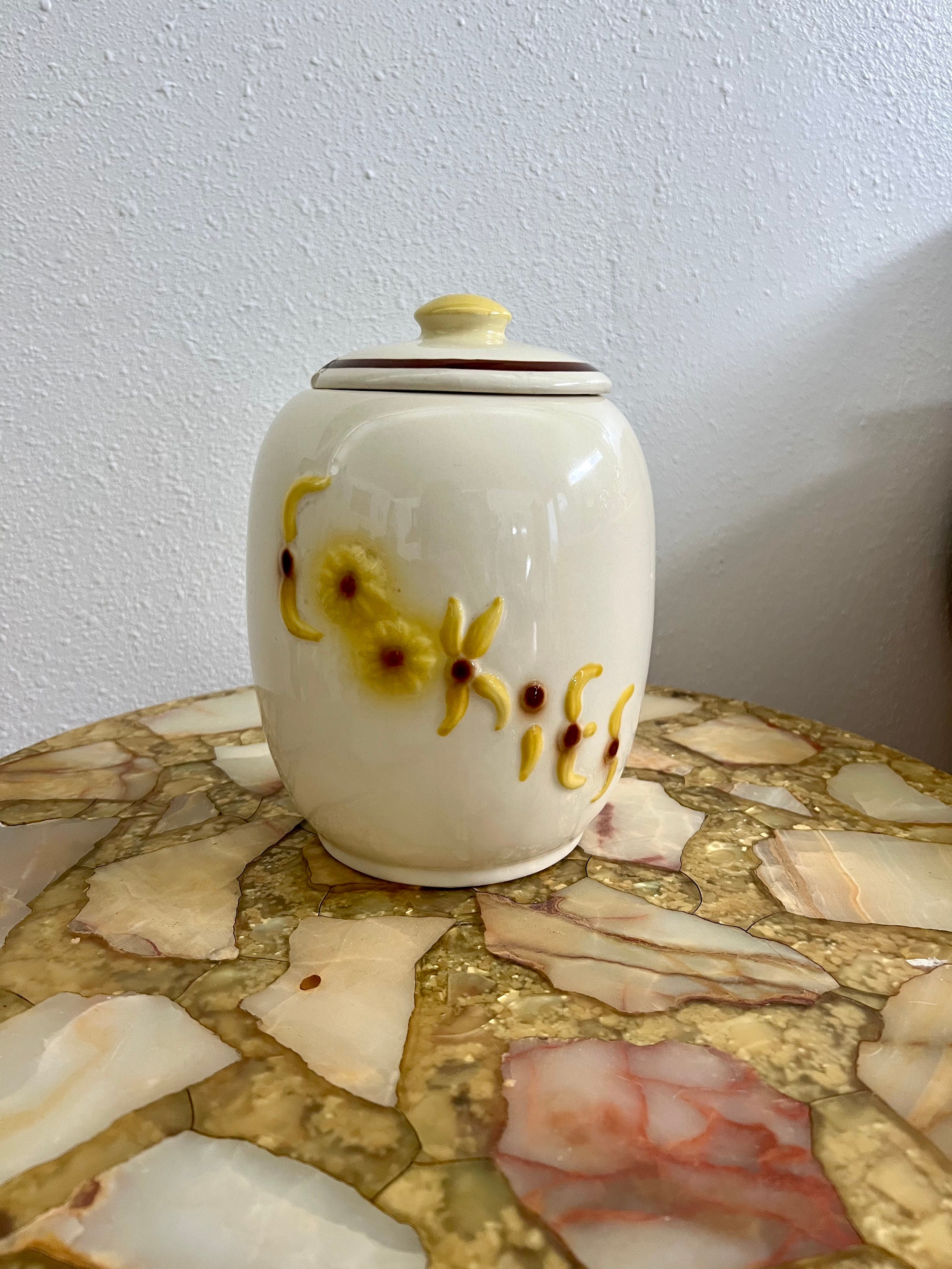 1950s VTG Hull Sunflower Cookie Jar 48 - Etsy
