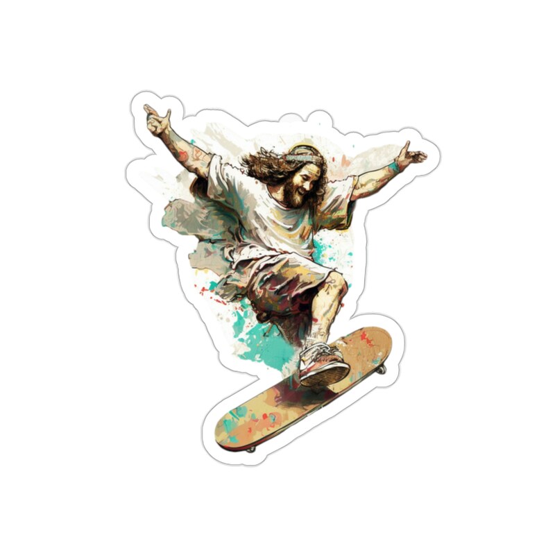 Cat Jesus Art - Etsy