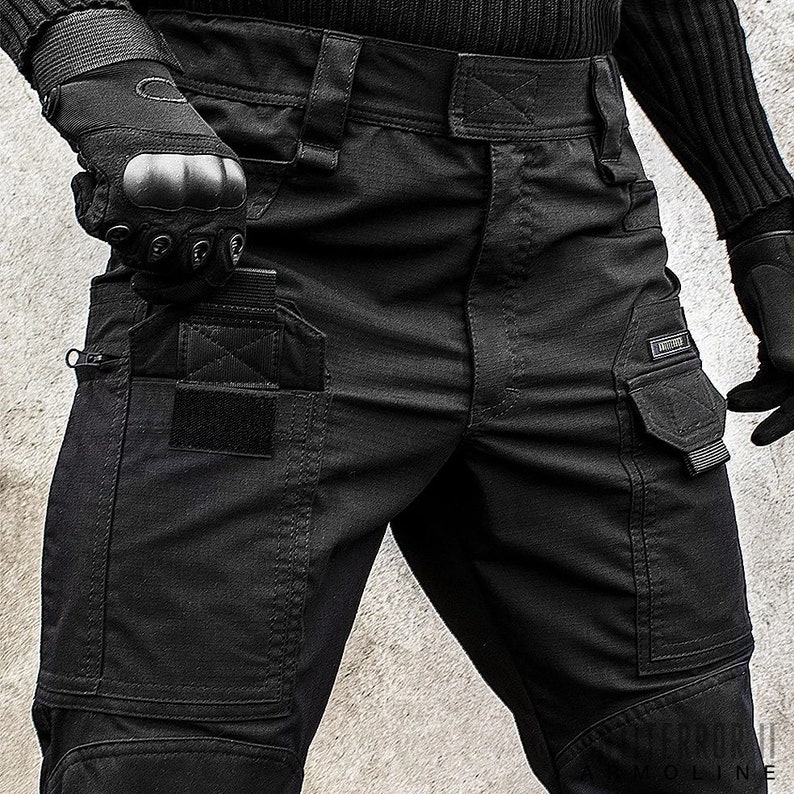 Tactical Pants "antiterror Ii" Black, Olive, Coyote (rip-stop Stretch+ ...