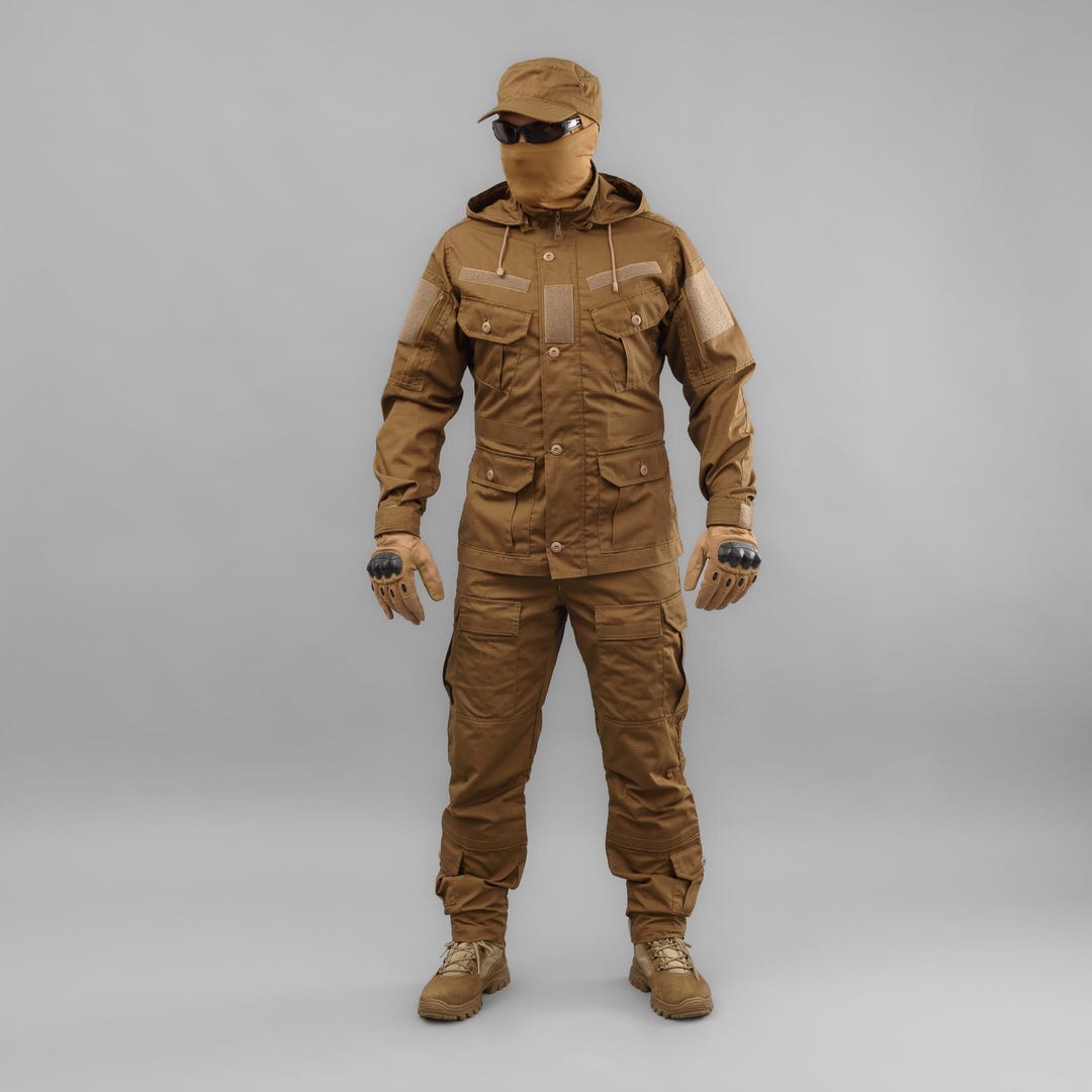 Field Suit (uniform) "crusader" Coyote (rip-stop) - Etsy