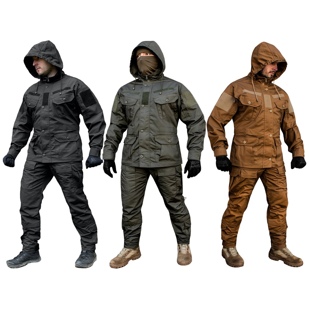 Field Suit uniform crusader Black Olive Coyote - Etsy