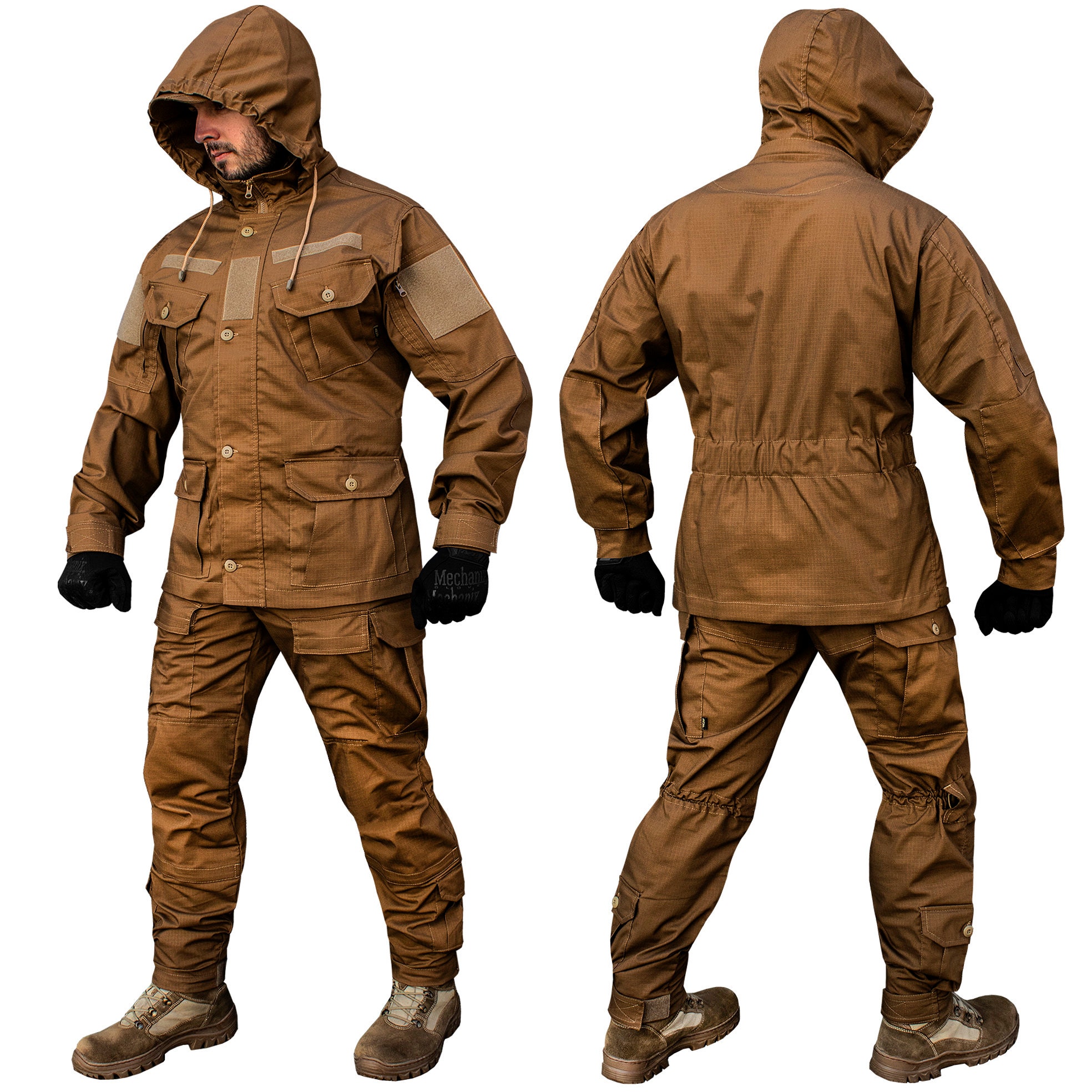 Field Suit (uniform) "crusader" Black, Olive, L-coyote, Coyote (rip ...