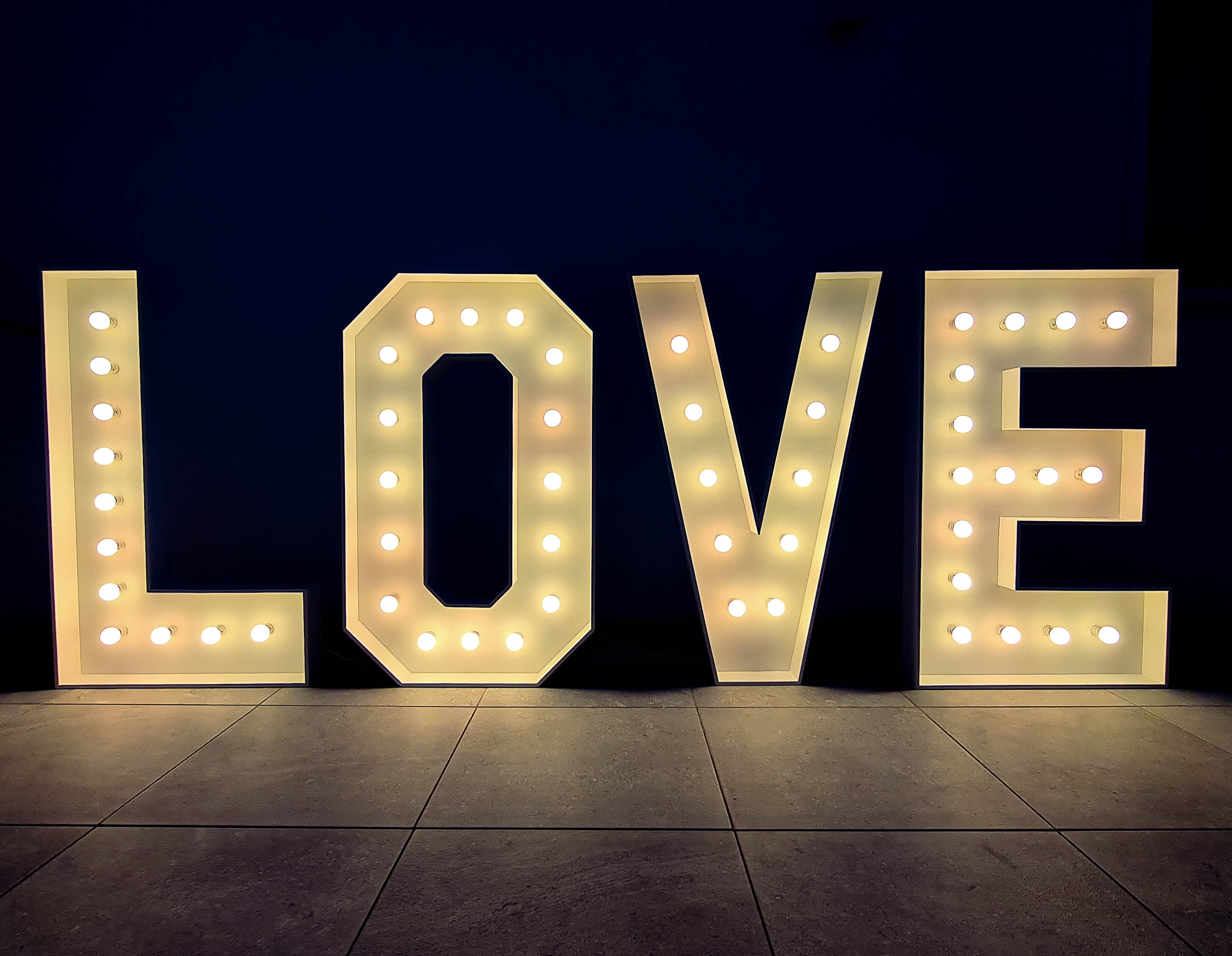 3ft - LOVE Marquee Letters Blueprints Instant Download PDF - Etsy