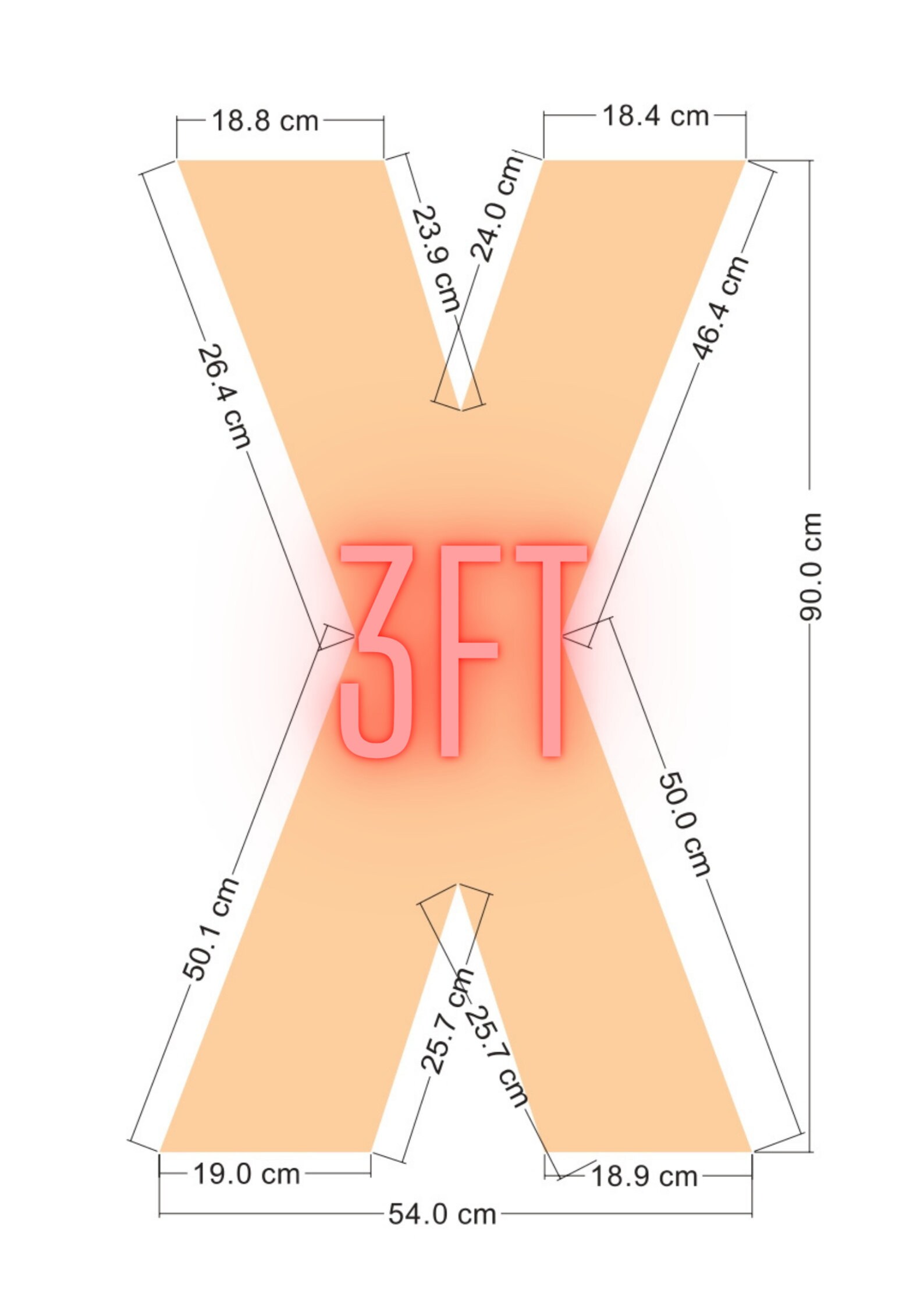 Make Your Own 3ft Marquee Letters Easy to Follow Wood All - Etsy