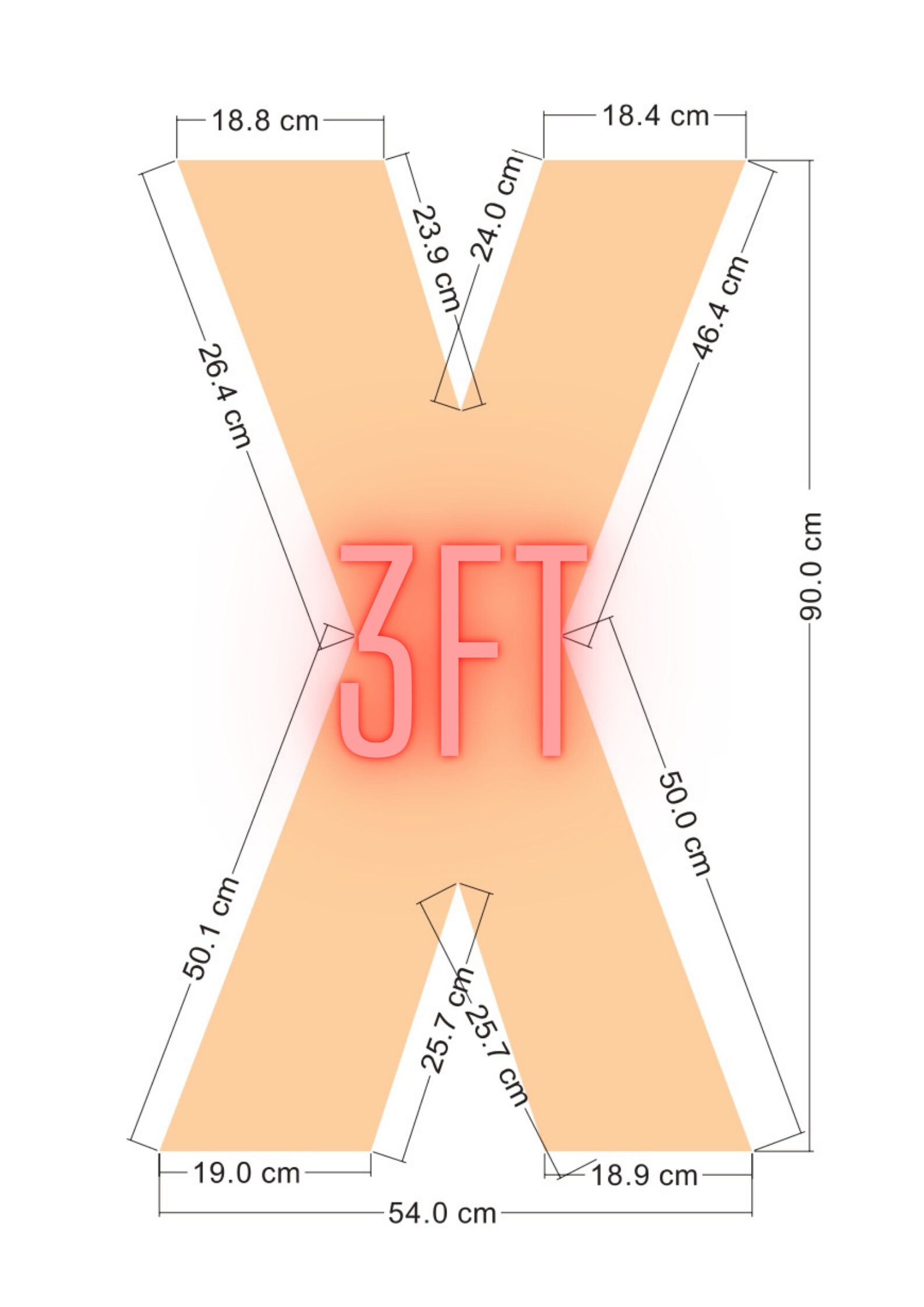 Make Your Own 3ft Marquee Letters Easy to Follow Wood All - Etsy