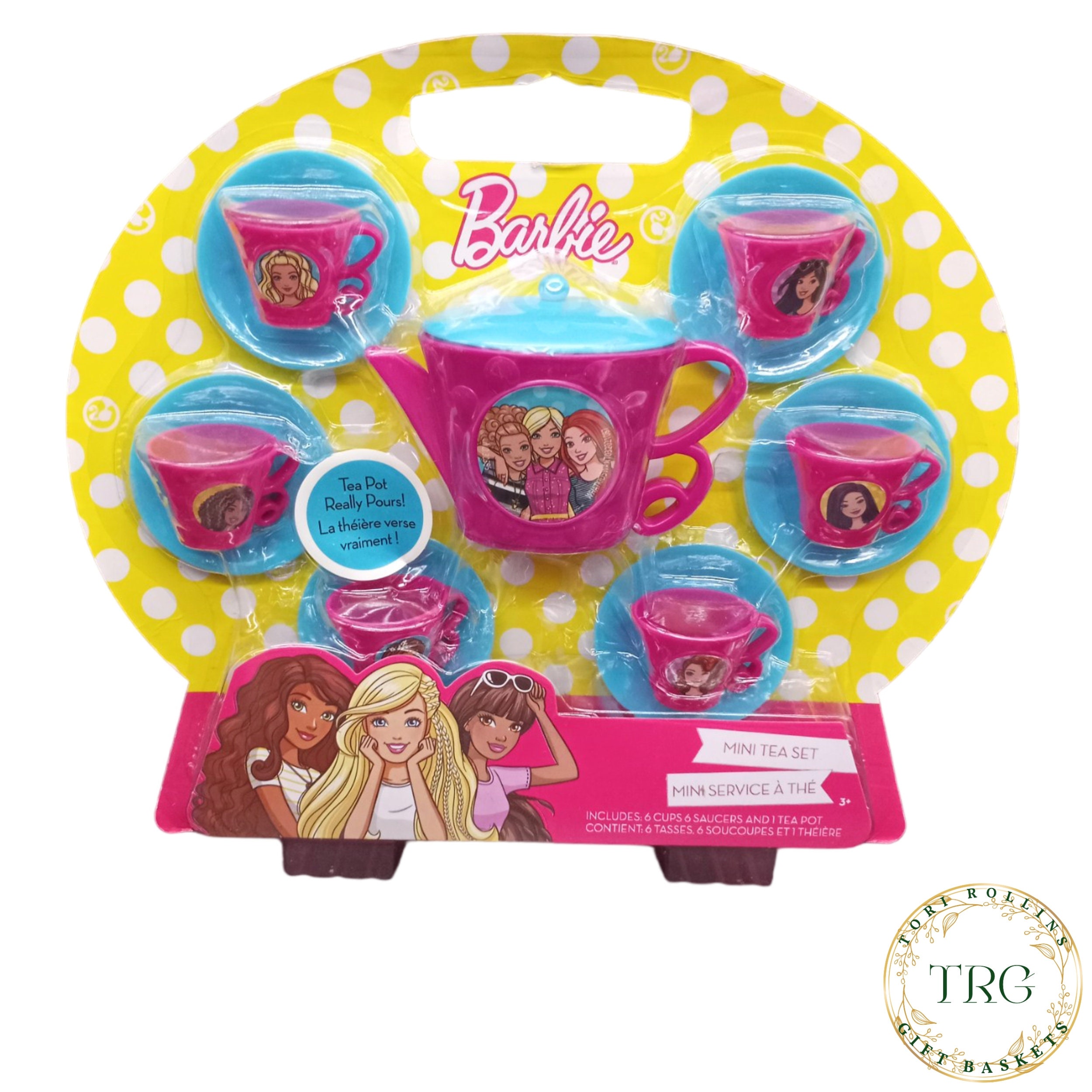 Barbie Gift Basket, 3-8 Years Girls Birthday Gift, Girls Care Package ...