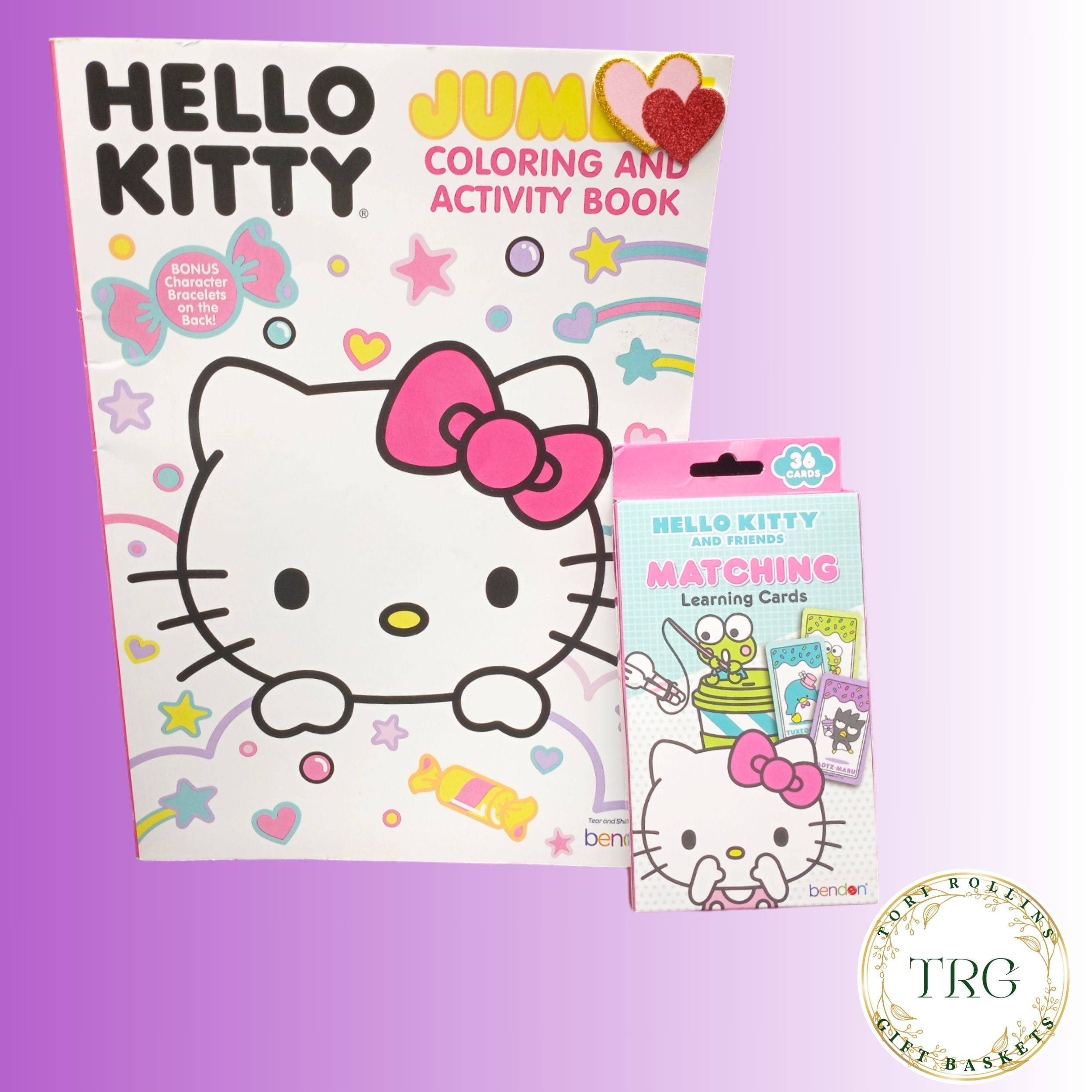 Hello Kitty Gift Basket, 3-8 Years Girls Birthday Gift, Girls Care ...