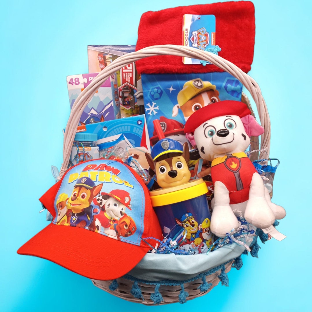 PAW Patrol Gift Basket for Boy/girl, 3-7 Years Birthday Gift, Toddler ...
