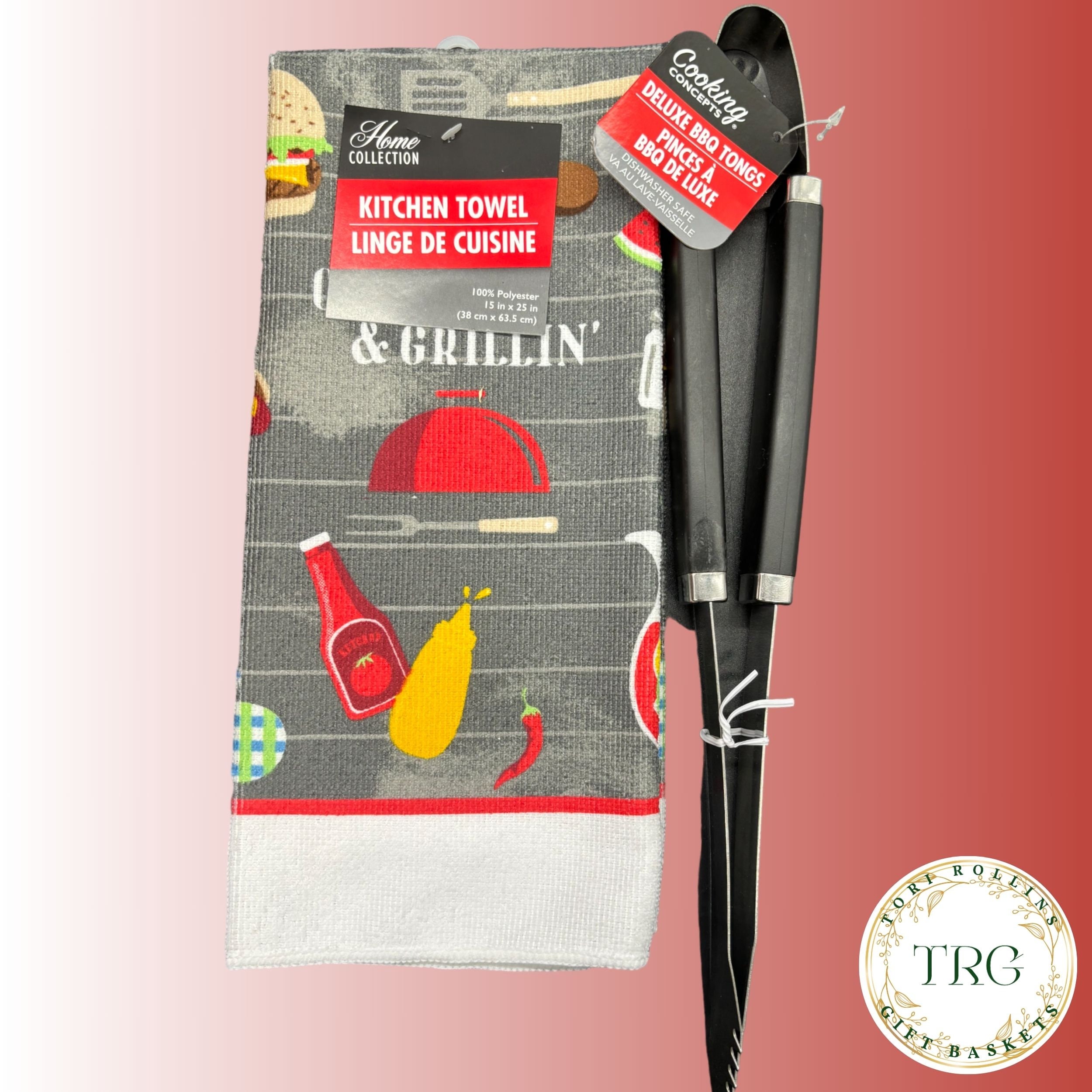 Cooking Gift Basket for Men, Get Well Gift, Grillmaster Gift, Basket ...