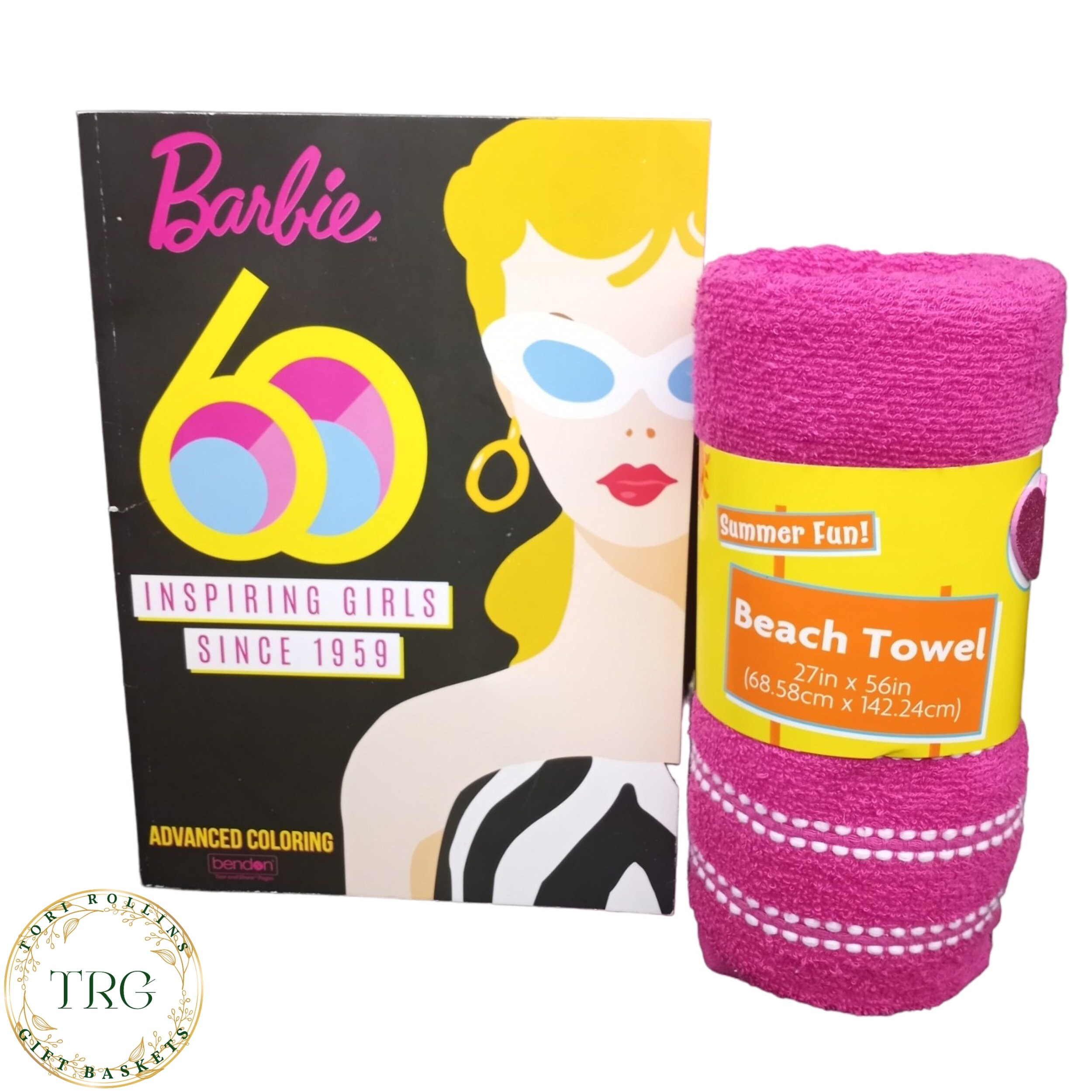 Barbie Gift Basket, 3-8 Years Girls Birthday Gift, Girls Care Package ...