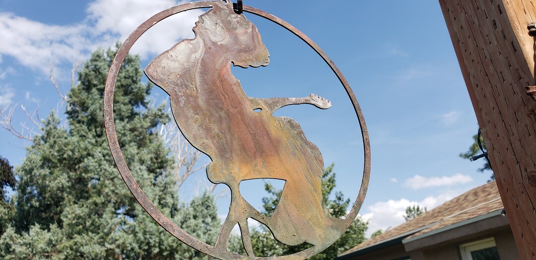 10 Inch Mikey Metal Yard Art - Etsy