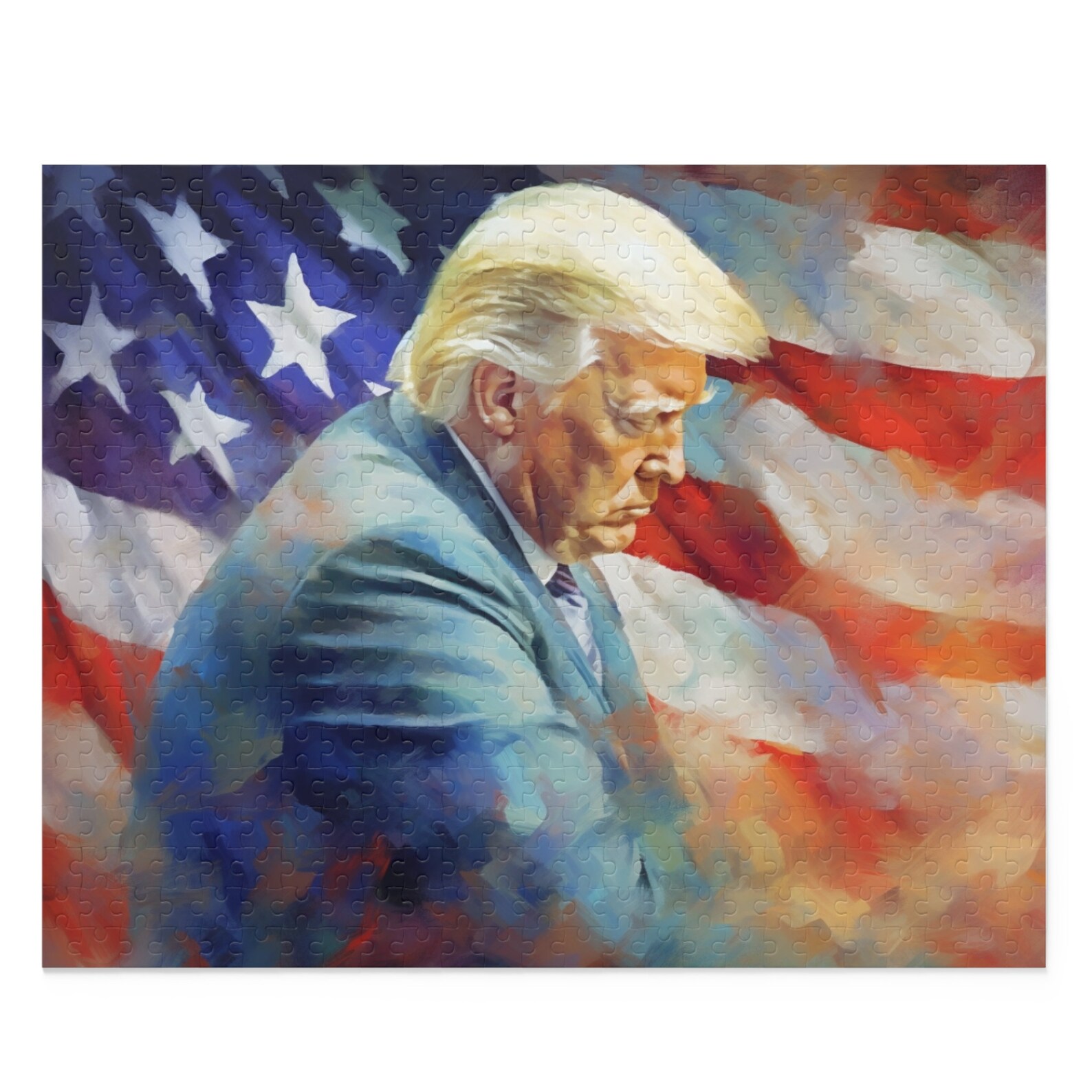 Donald Trump, Colorful 500 Piece Puzzle, USA, Cardboard Material, 3 ...