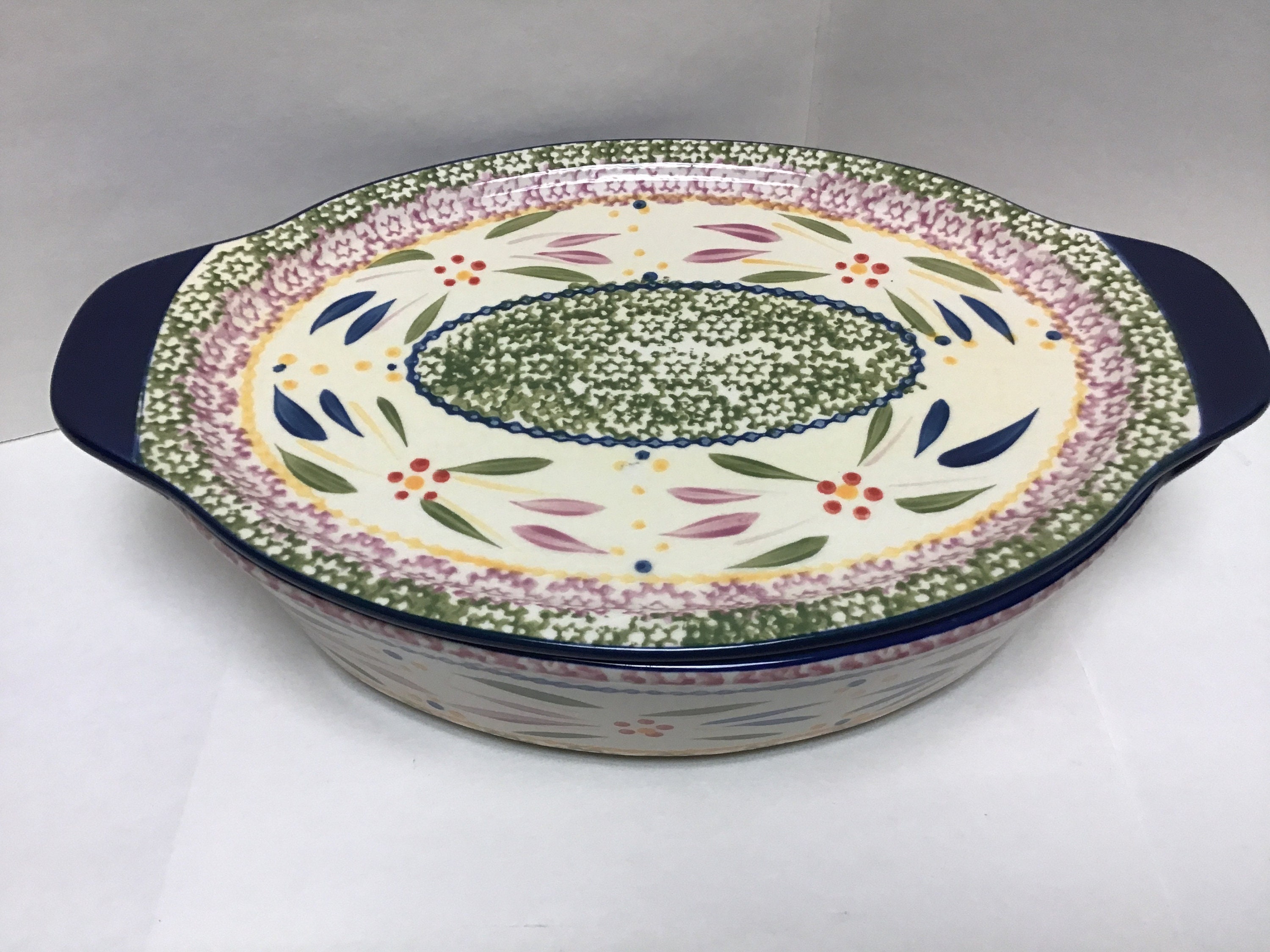 Temp-tations by Tara Old World Confetti 2.0 Qt Casserole Dish With ...