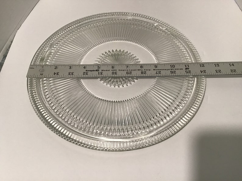 Vintage Chrome Cake Saver- Cover and Original Glass Plate - Etsy
