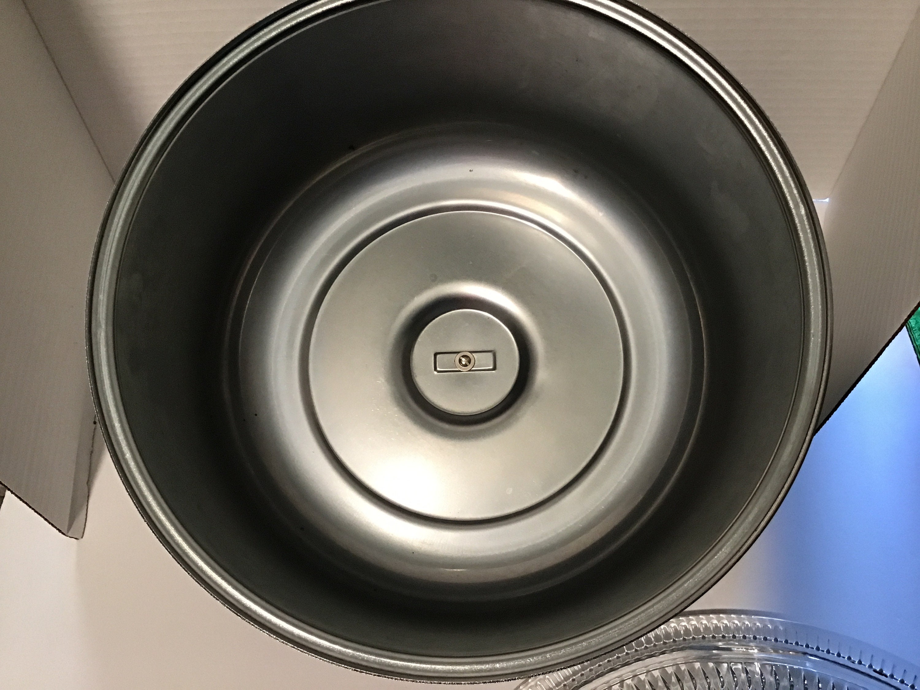 Vintage Chrome Cake Saver- Cover and Original Glass Plate - Etsy