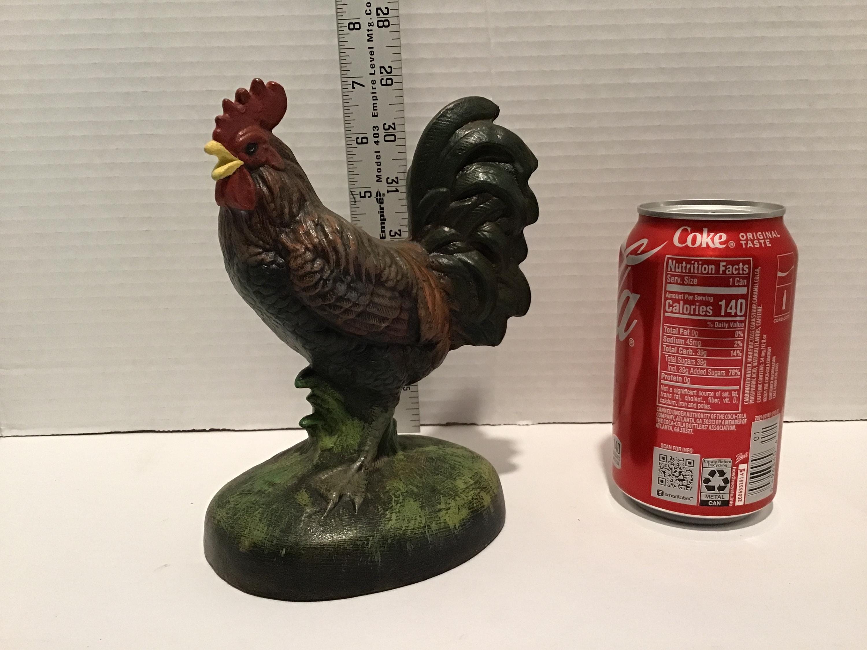 Vintage Ceramic Rooster/hen Set of 3- Handwork Ceramic 1980’s - Etsy