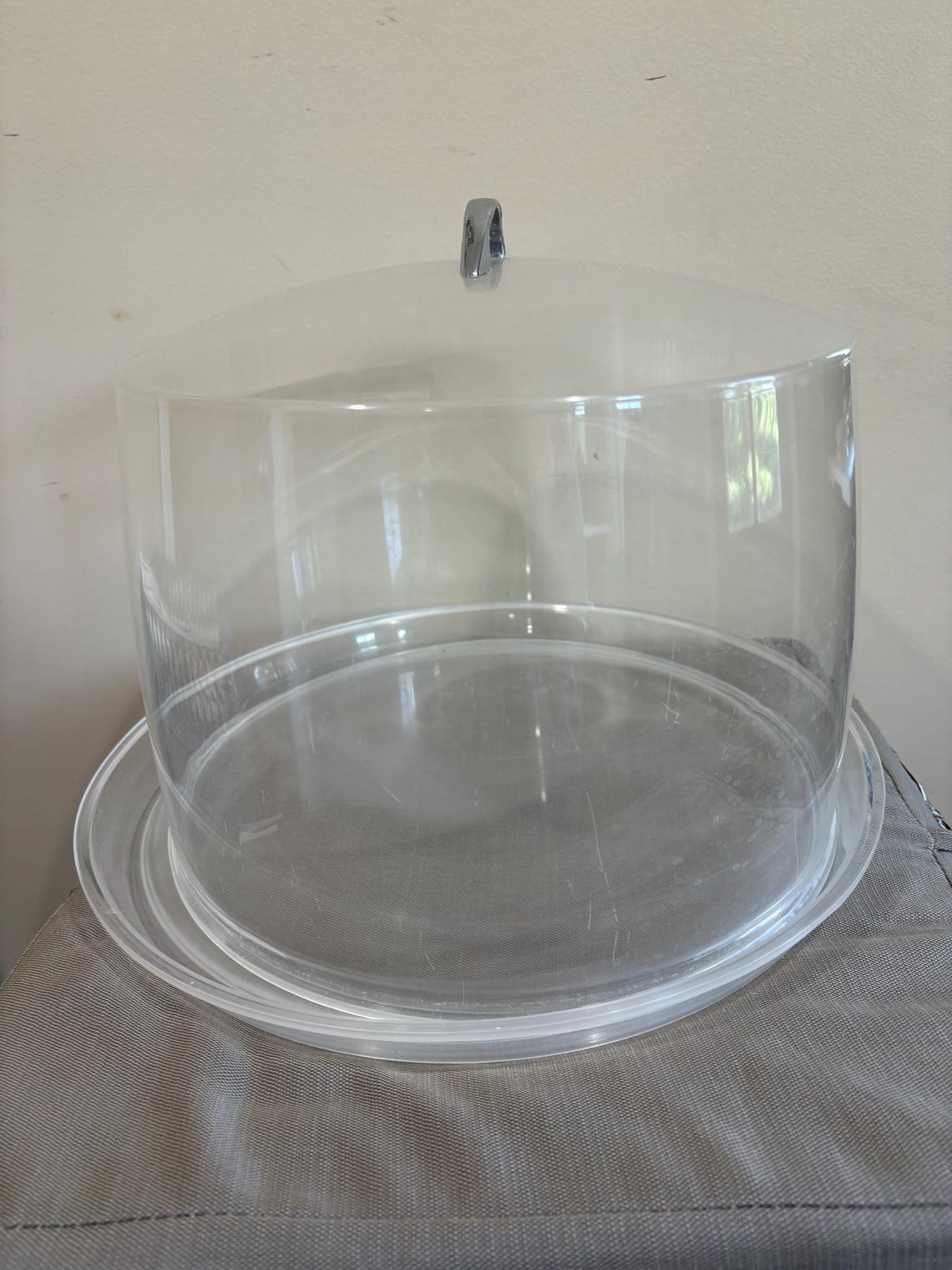 Cake Plate and Dome Cover Set - Etsy