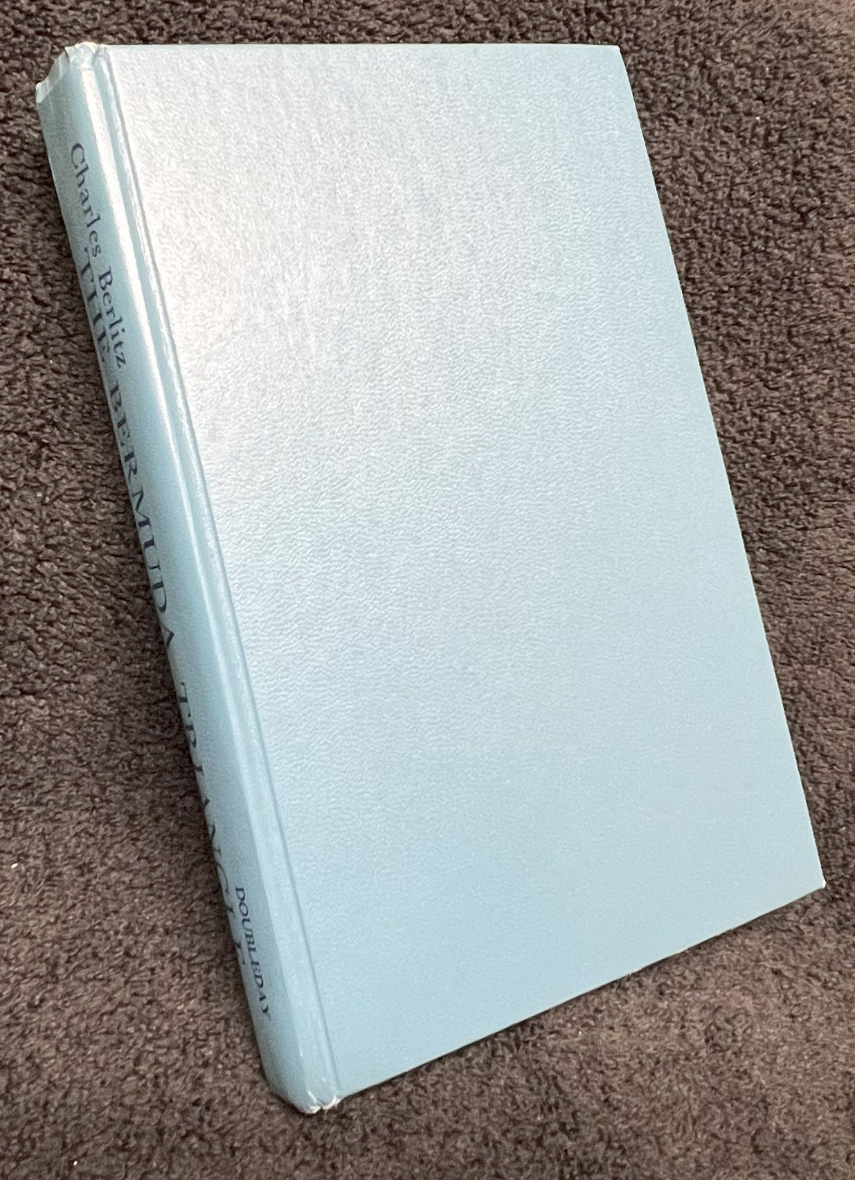 The Bermuda Triangle, Charles Berlitz, Classic 1974 Hardcover First ...