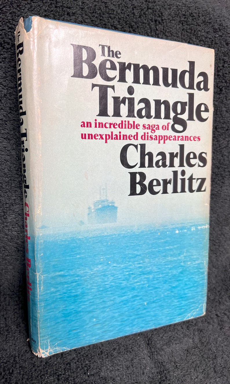 The Bermuda Triangle, Charles Berlitz, Classic 1974 Hardcover First ...
