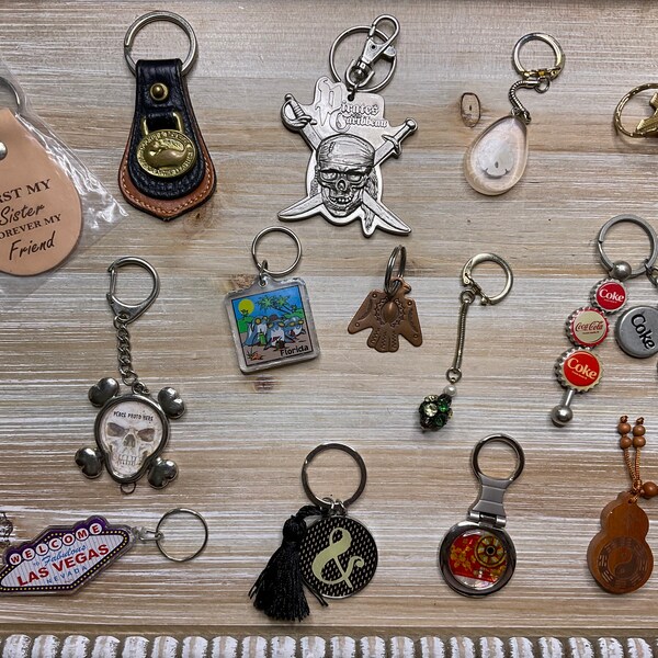 Vintage Keychain - Etsy