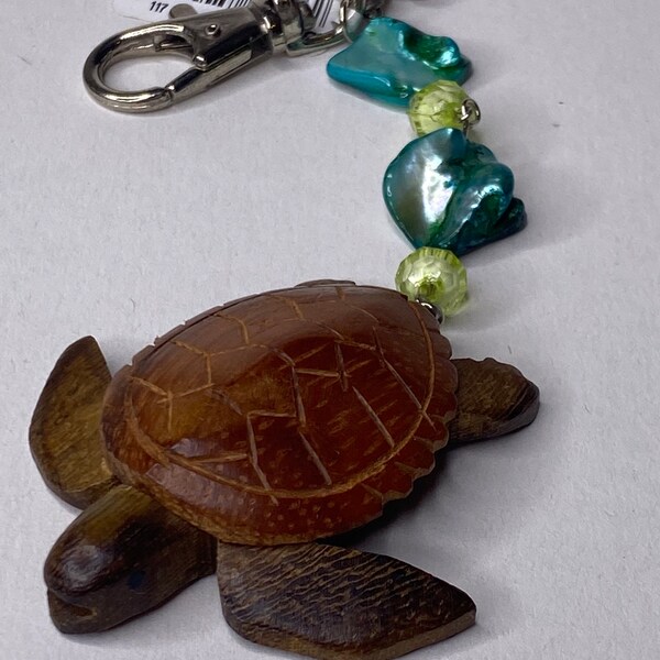 Sea Turtle Key Chain - Etsy