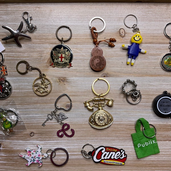 Vintage Keychain - Etsy