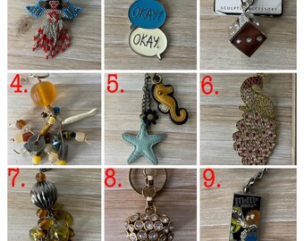 Keychains, Vintage, Key Fobs, 90s Key Rings, Nostalgia Keychain Key ...