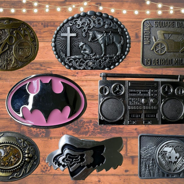 Rustic Belt Buckle - Etsy